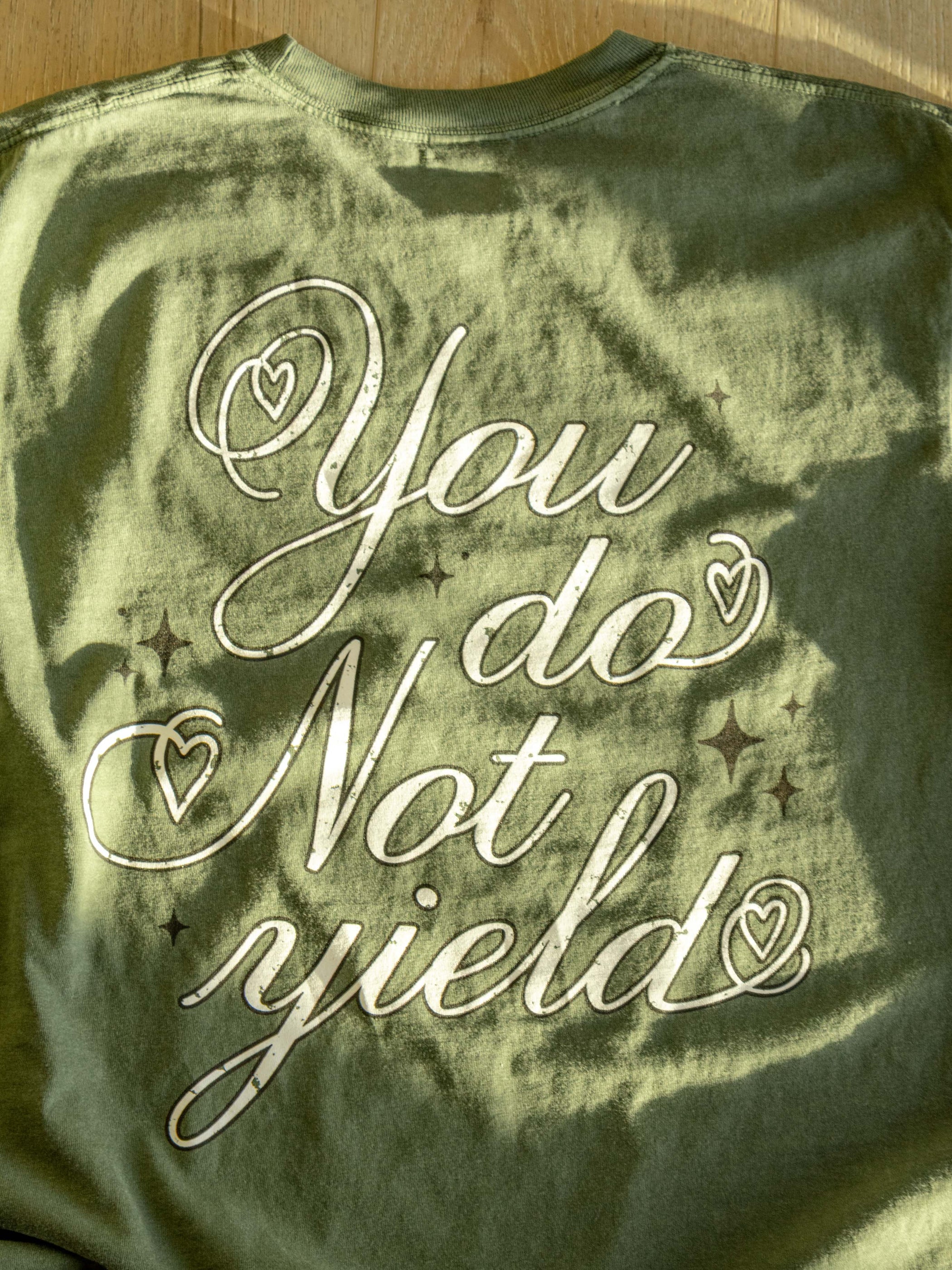 You Do Not Yield Tee – Blossom and Book